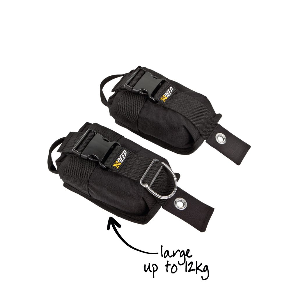 XDEEP Weight Pockets - The Honest Diver